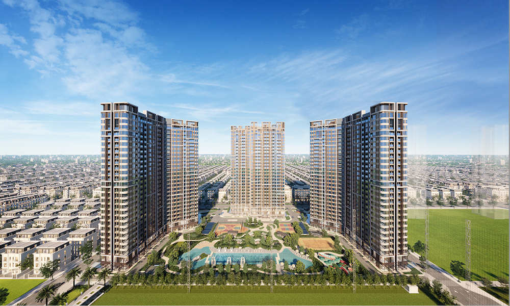 Nội thất bàn giao căn hộ Masteri trininty Square Ocean Park 2